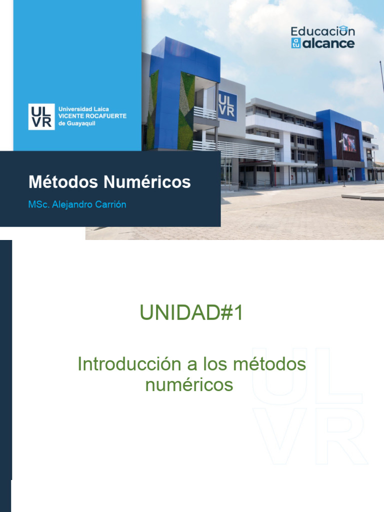 Metodos Numericos Semana2 | PDF