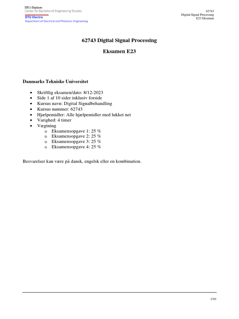 E23 Exam V6 | PDF