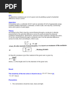 Class 12 cbse ncert PHYSICS Lab Manual. | PDF | Electricity ...
