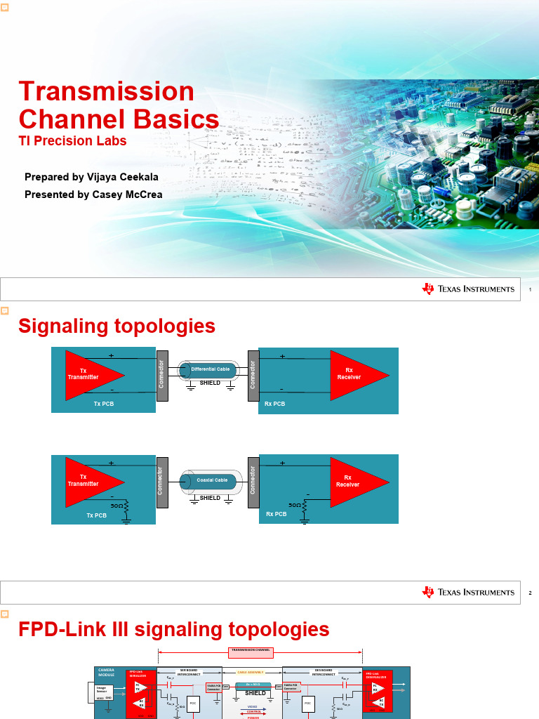 fpd tipl transmission channel basics | Download Free PDF | Decibel ...