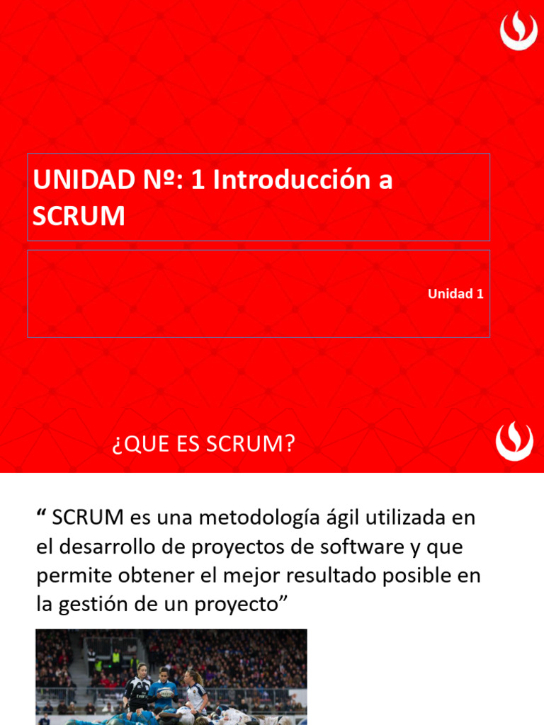 Unidad_01- S2 - Introducción a SCRUM | PDF