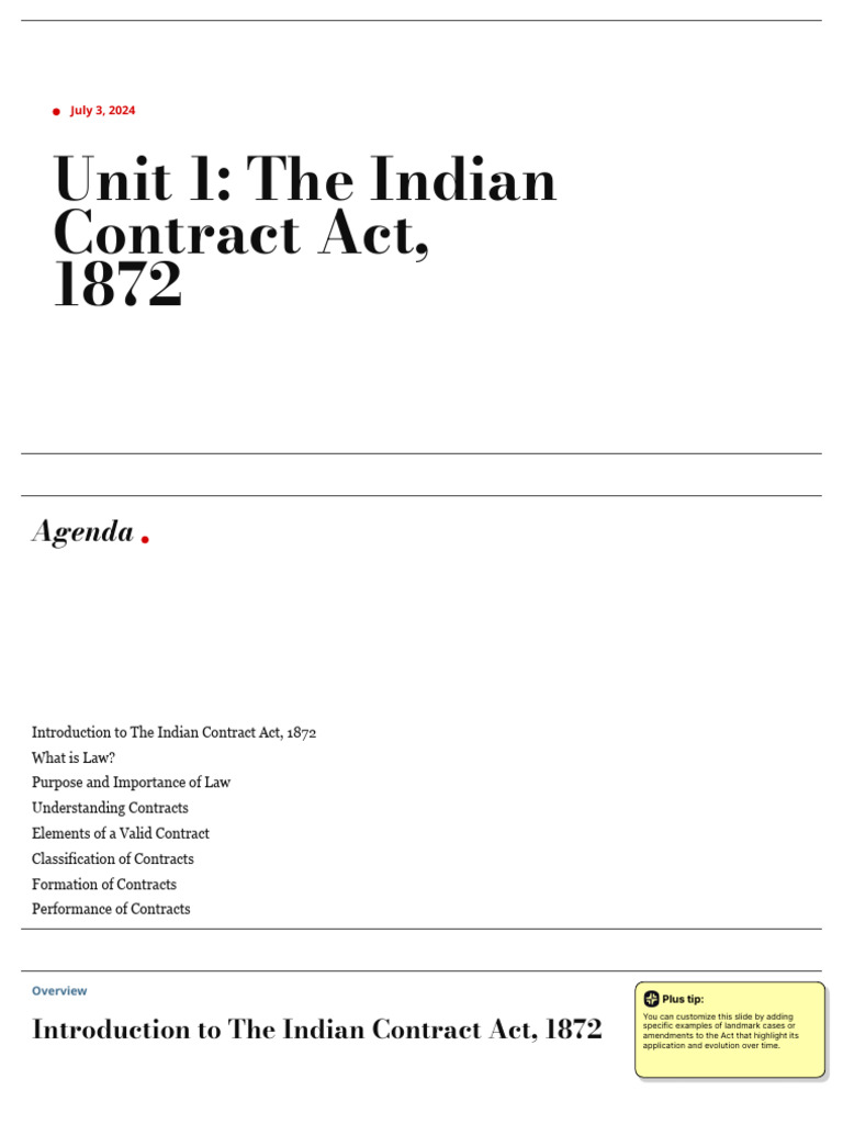 Unit 1 LAB | PDF | Offer And Acceptance | Consideration
