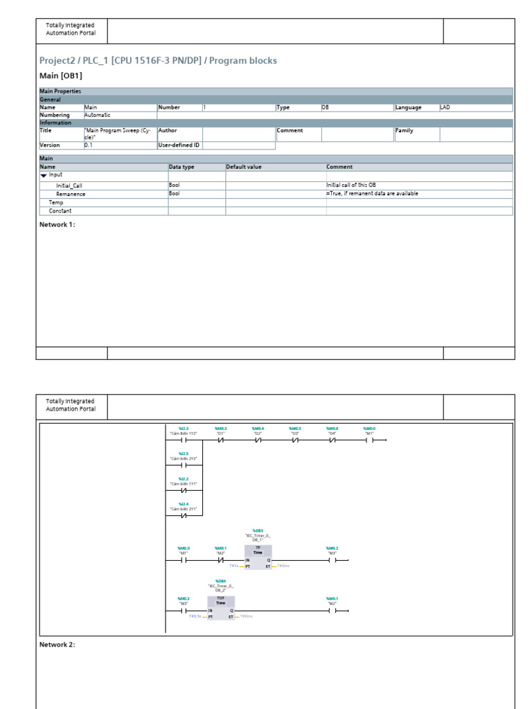 PLC Bai 3 | PDF