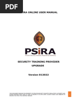 PSiRA Certificate | PDF