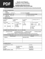 Sample DTI Permit Template | PDF