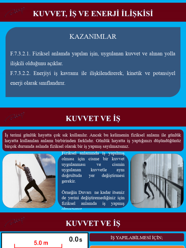 9 Kuvvet Is Enerji | PDF