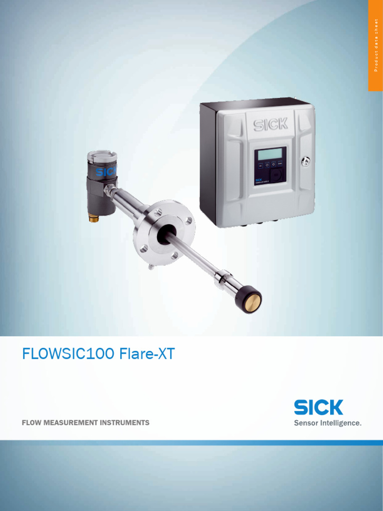 Datasheet FLOWSIC100-Flare-XT p562644 en | PDF | Flow Measurement ...