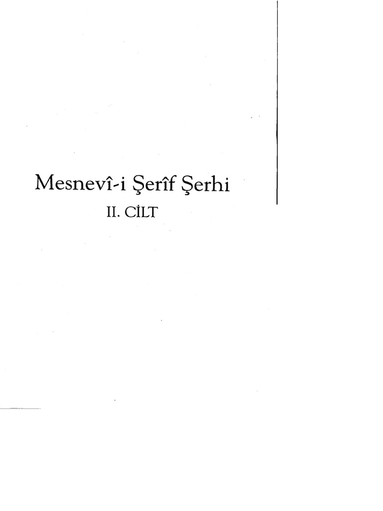 Mesnevi 2.cilt | PDF