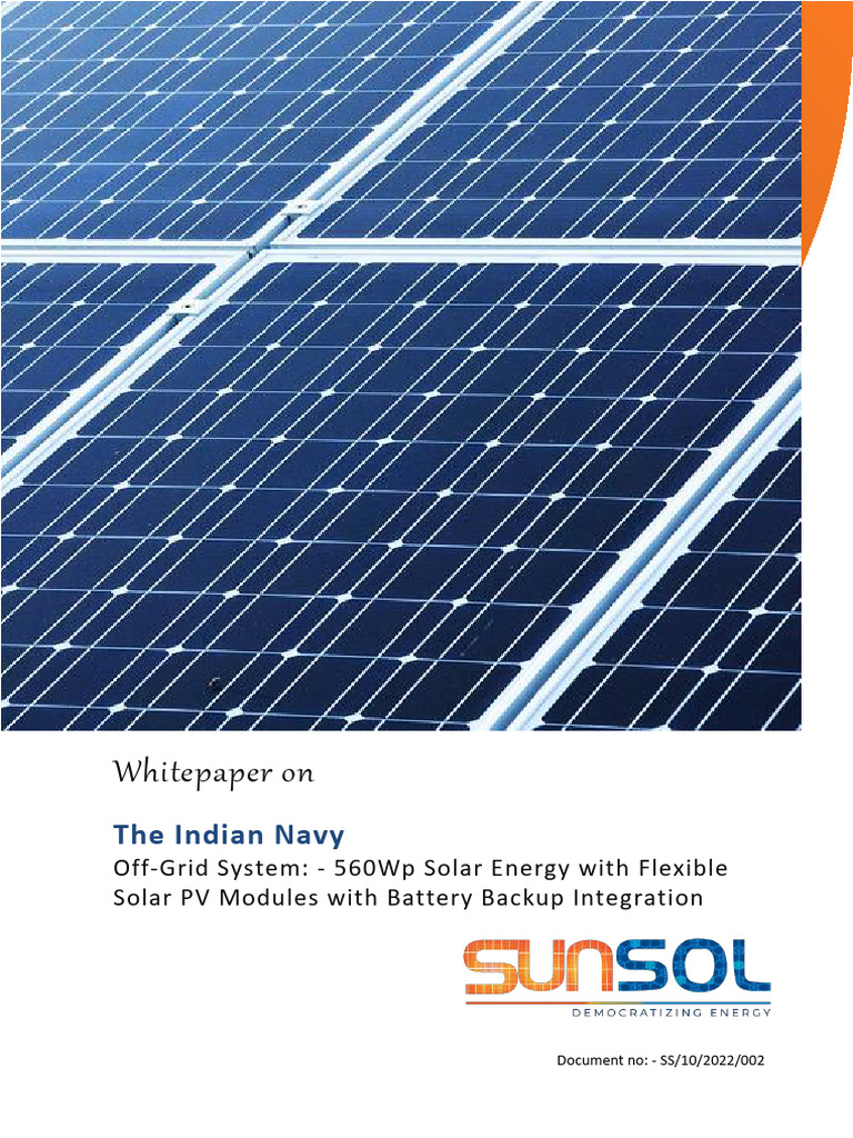 The - Indian - Navy - Off - Grid - Projects - Solar EPC CAPEX ...