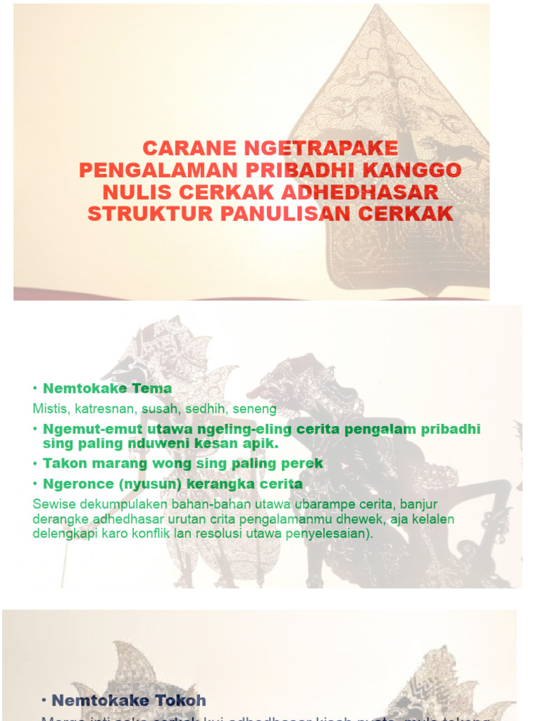Cerkak | PDF