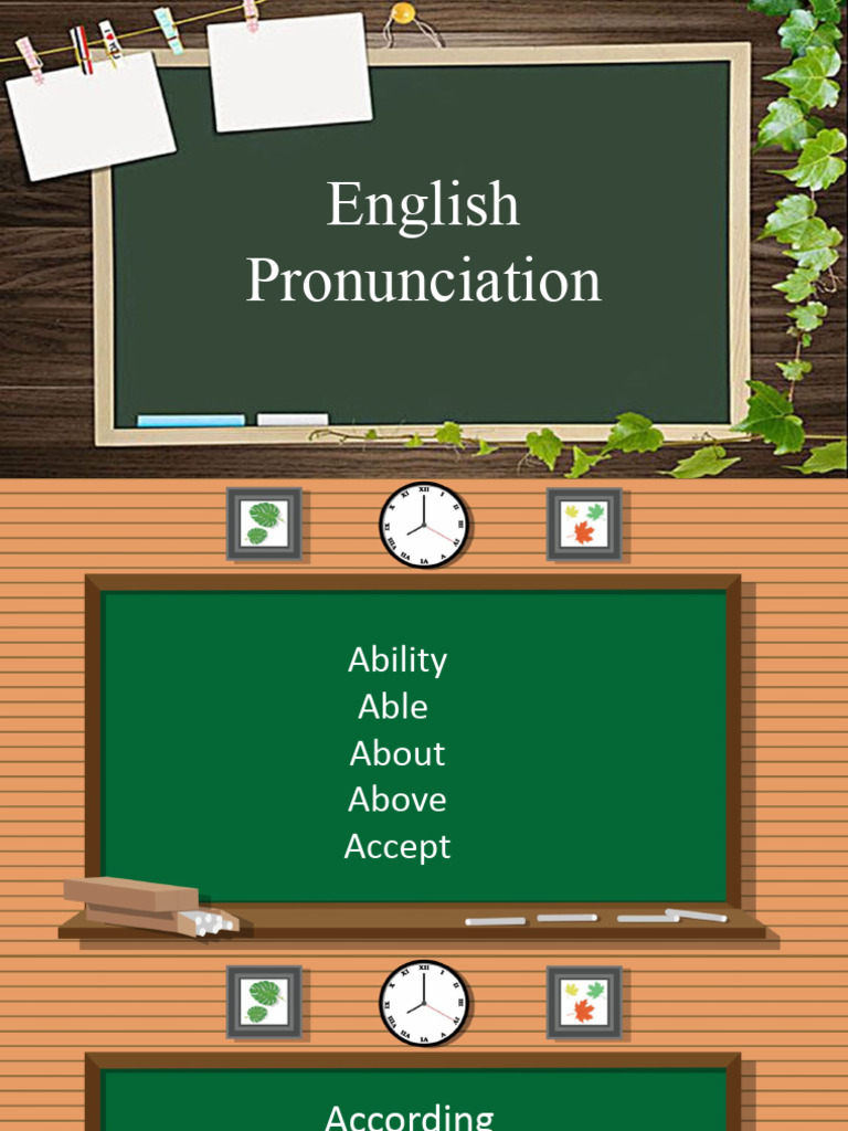 Basic English Pronunciation 2 | PDF | United States Congress | American ...