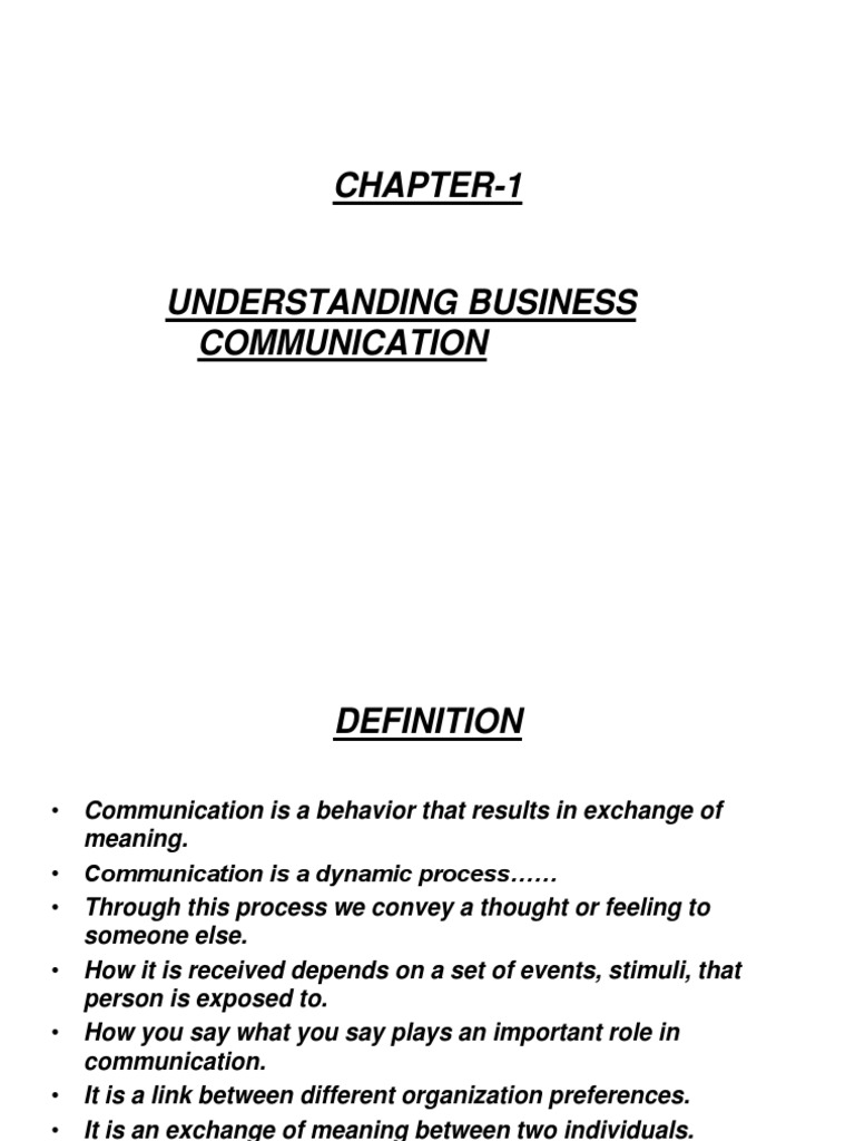 Business Communication Essentials Guide | PDF | Nonverbal Communication ...