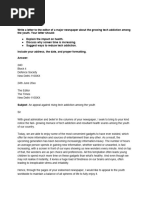 Notice Writing Guide for Class 12 | PDF