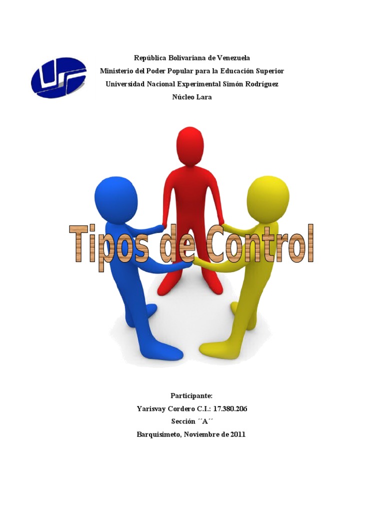 Tipos de Control | Marketing | Mercado (economía)