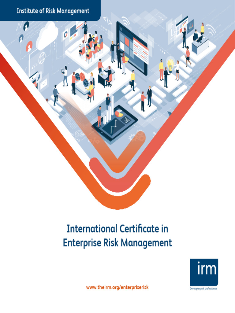 Erm Certificate Brochure | PDF | Risk Management | Risk
