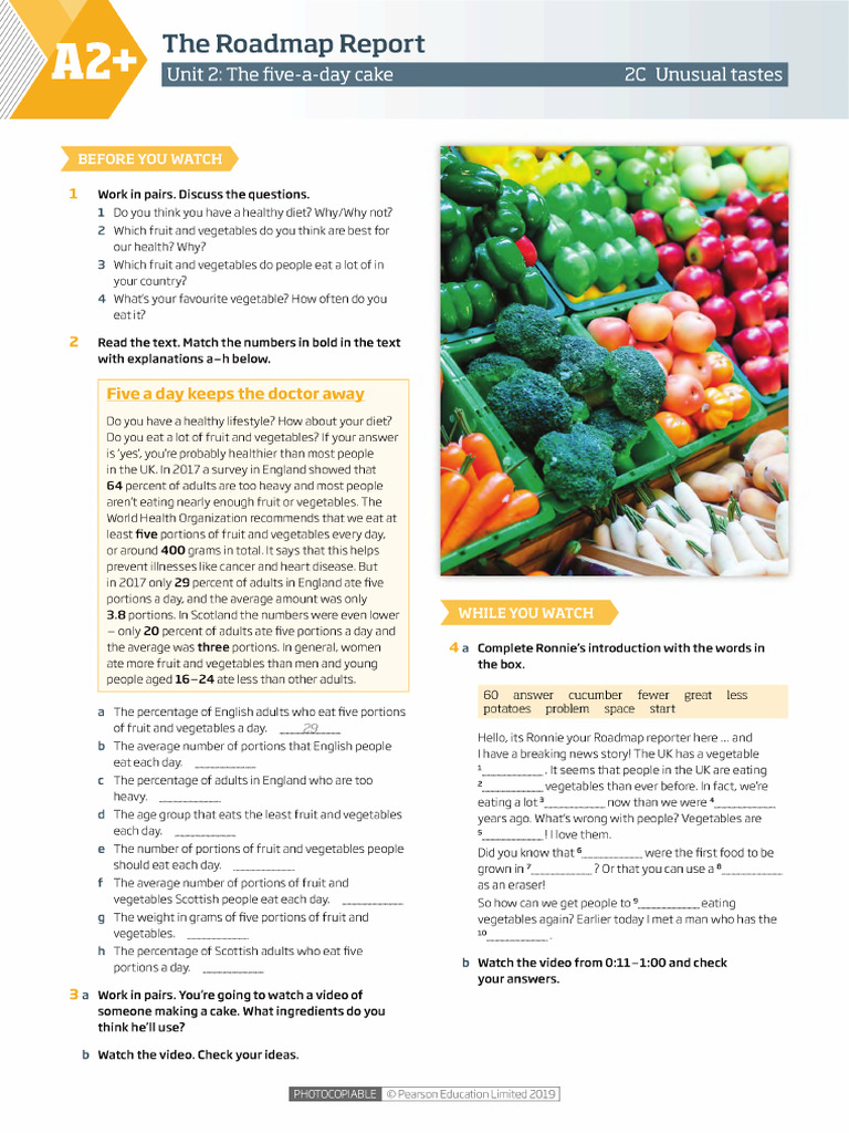 Roadmap Video A2PLUS Unit2 | PDF