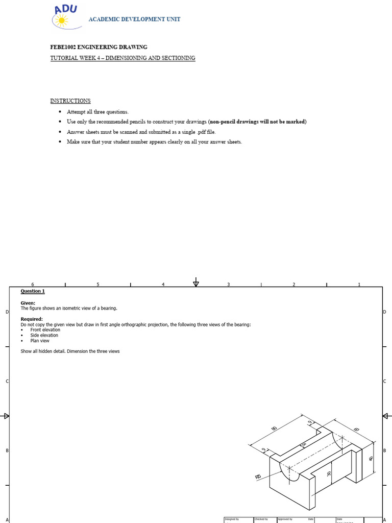Febe1002 Drawing Tutorial Week 4 | PDF | Infographics | Graphic Design