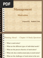 MCQs on Motivation | Motivation | Reinforcement