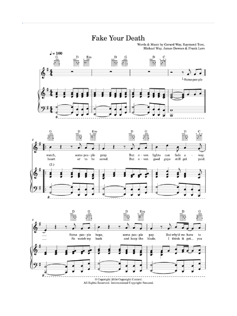 Fake Your Death | PDF