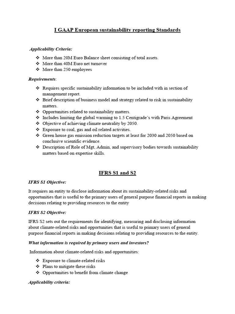 Iil Comparison With Sustainability | PDF | International Financial ...