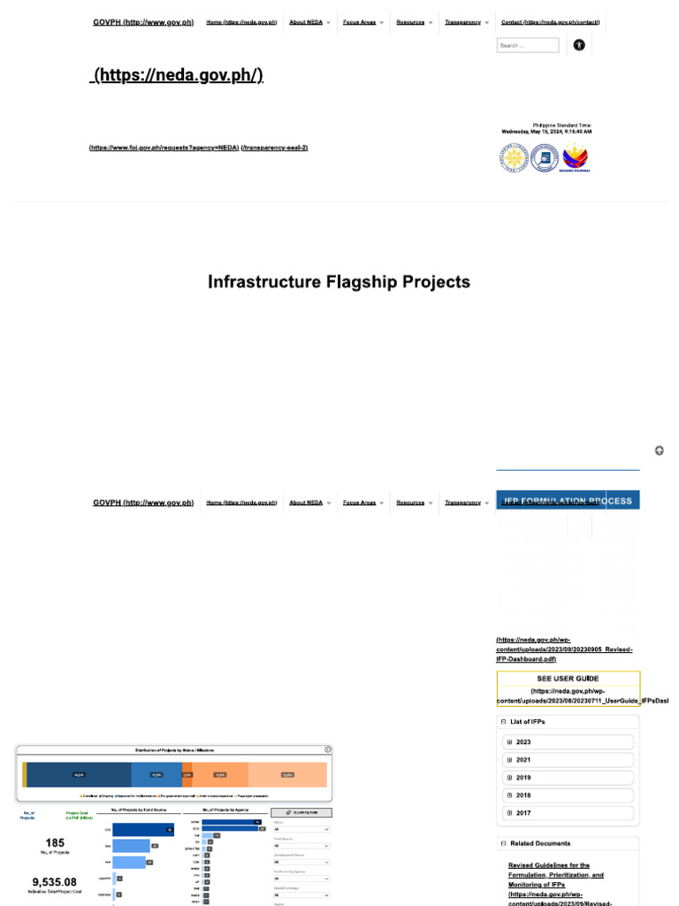 NEDA-Flagship Project | PDF