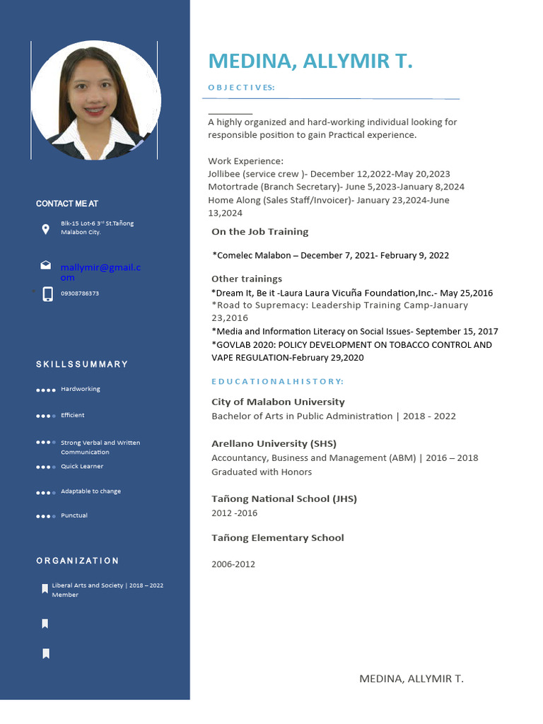 Ally Updated Resume | PDF