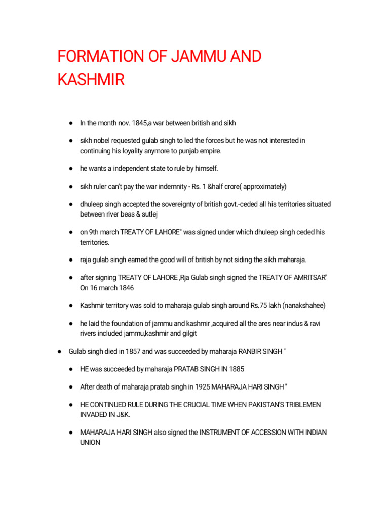Geo-Political Strategic Overview | PDF | Kashmir