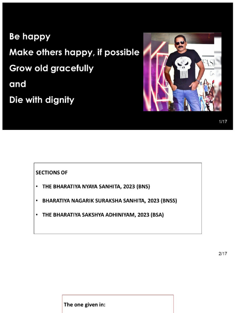 BNS, BNSS and BSA Compiled by Dr. JP | PDF