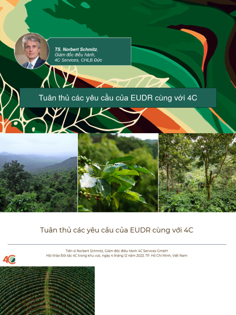 04.norbert Schmitz 4C Solutions For Compliance With EUDR Requirements VN | PDF