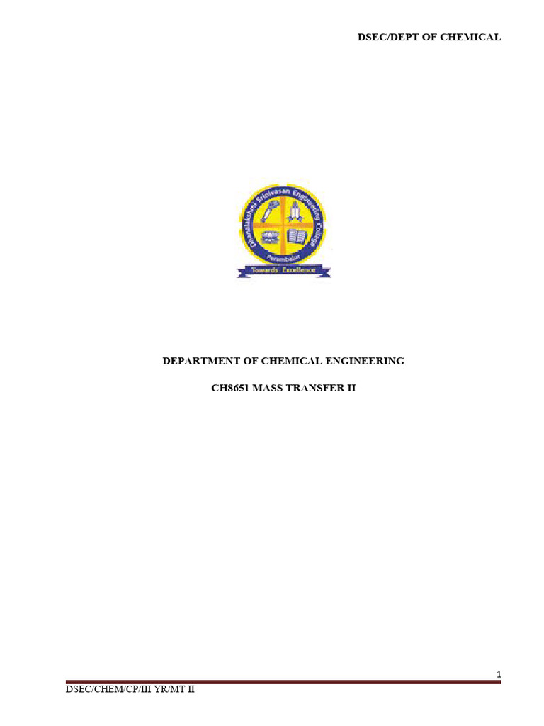 Mass | PDF | Distillation | Adsorption