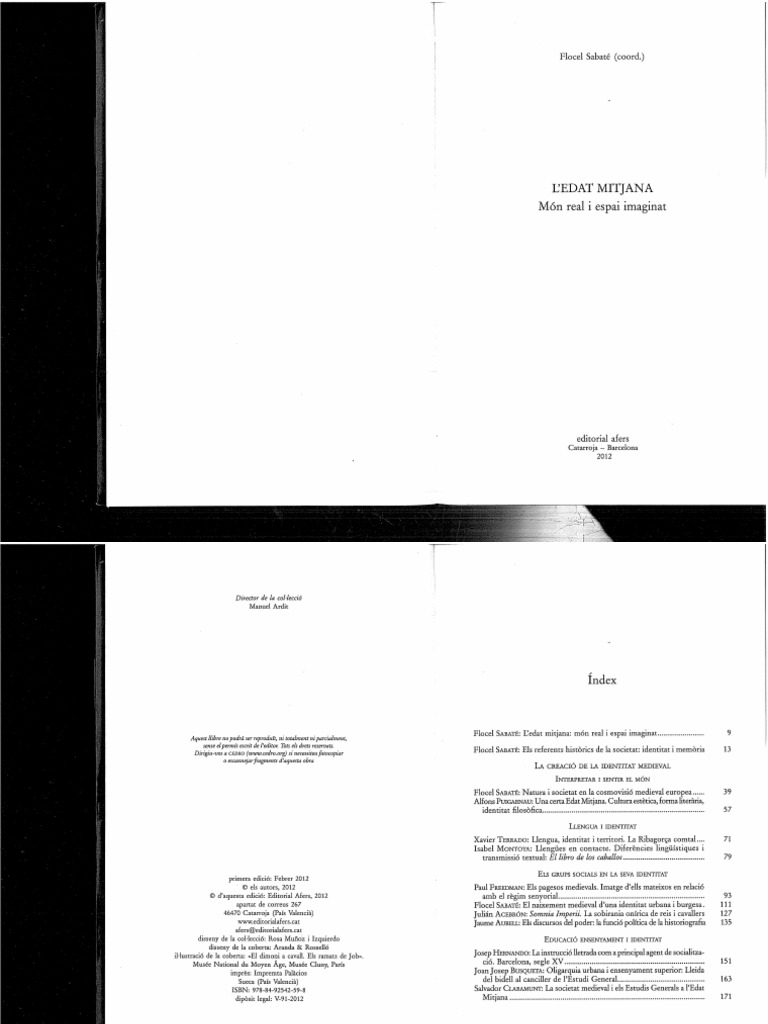 Lectura Flocel Sabaté | PDF