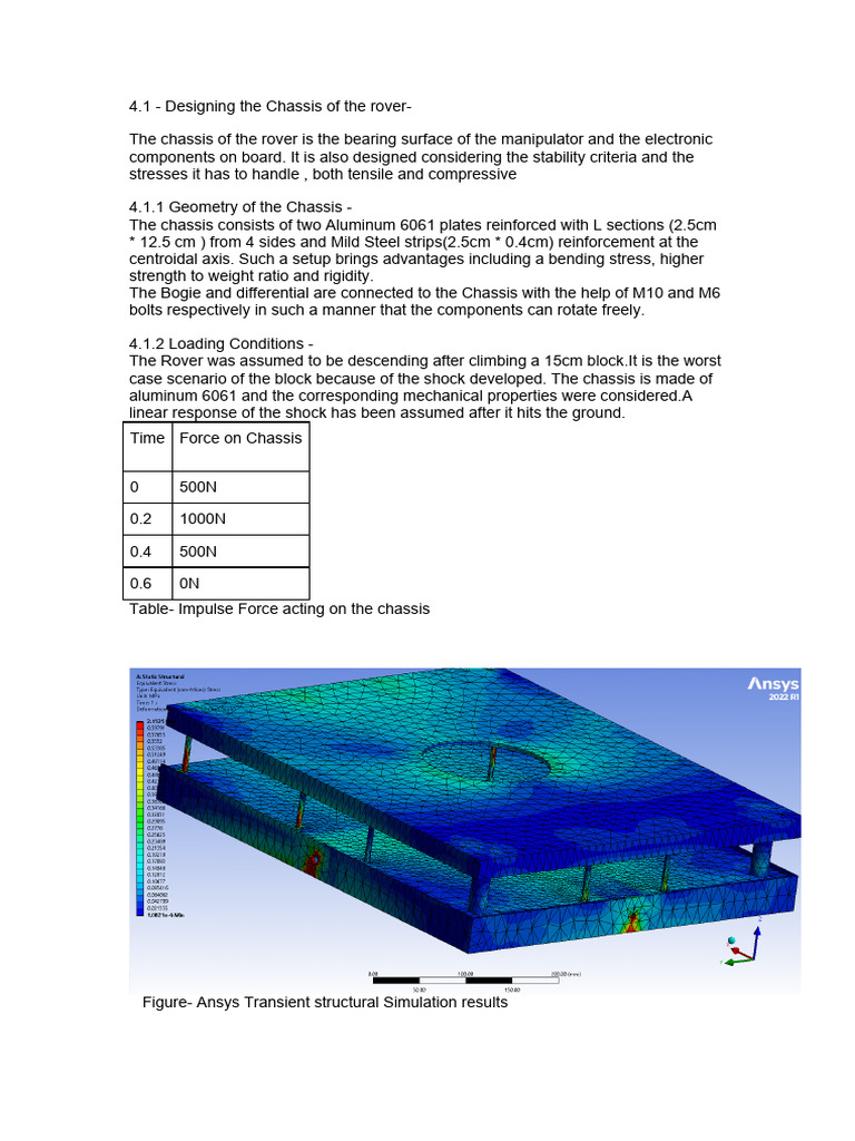 Design_cal_rover_mobity | PDF | Bending | Stress (Mechanics)