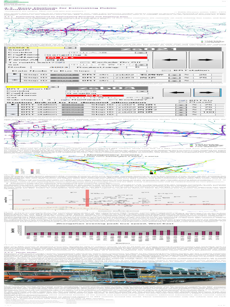 4.3 Basic Methods For Estimating Public Transport Demand | PDF | Public Transport | Bus