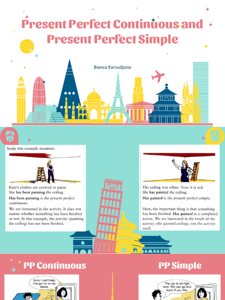 Present Perfect Simple and Present Perfect Continuous | PDF