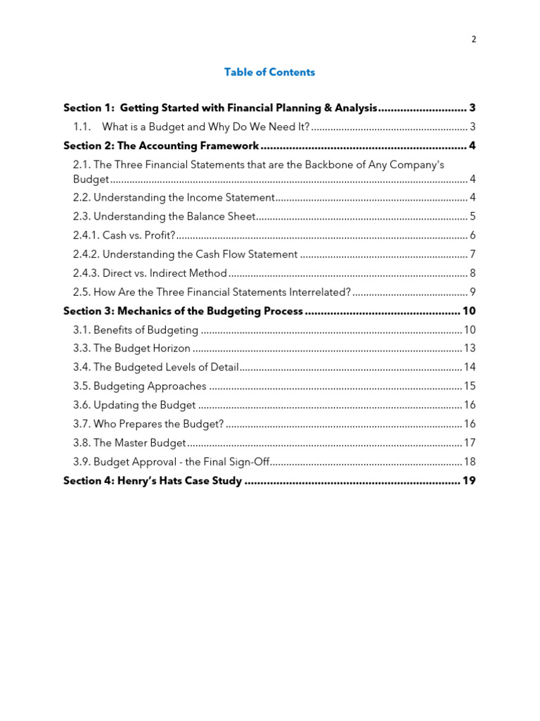FP&A | PDF | Budget | Balance Sheet