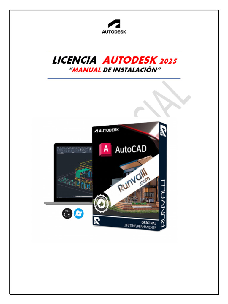 Guía Instalación y Activación Autodesk 2025 | PDF
