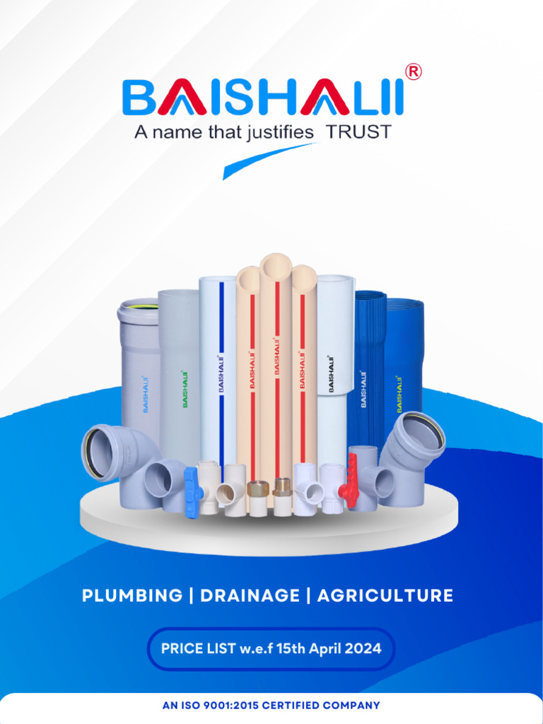 Catalogue 2024 | PDF | Pipe (Fluid Conveyance) | Plumbing