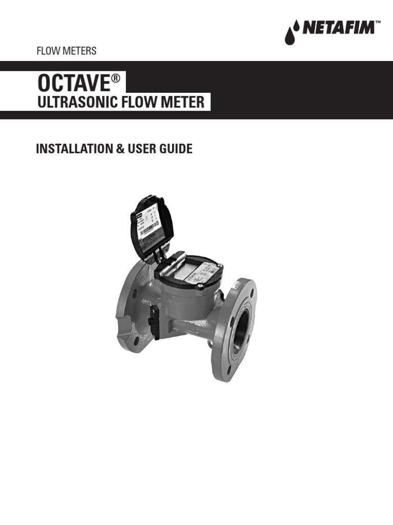 Octave Ultrasonicflow Meter Installation Guide | PDF | Flow Measurement ...