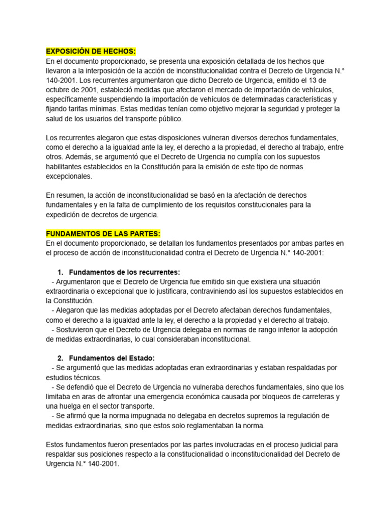 Control de Lectura Consti - 26 de Junio 2024 | PDF | Constitución | Gobierno
