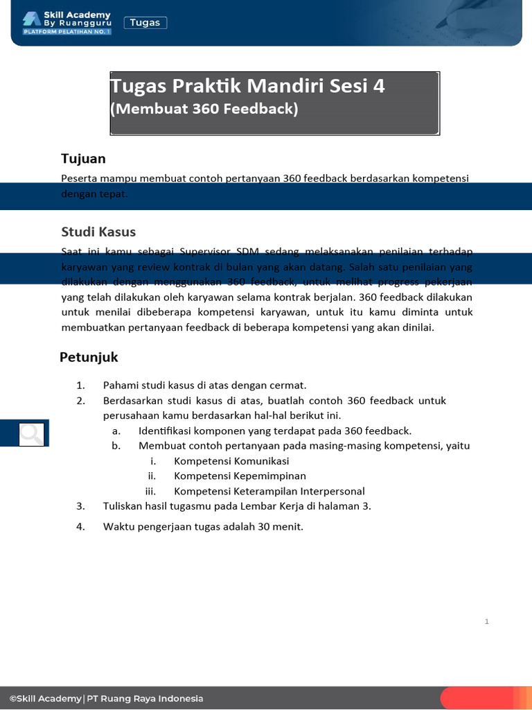 Tugas Mandiri Rosnia Rahman Sesi 4 | PDF | Karier & Perkembangan | Pengembangan Diri