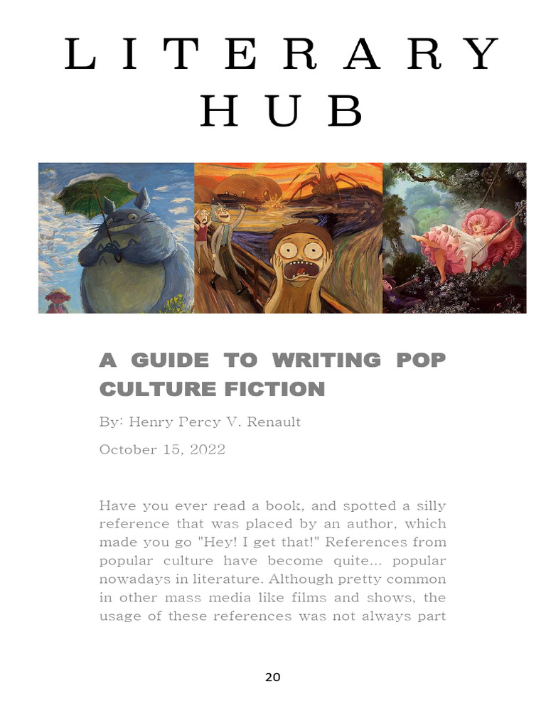 Writing Engaging Pop Culture Fiction | PDF | Popular Culture | Anime