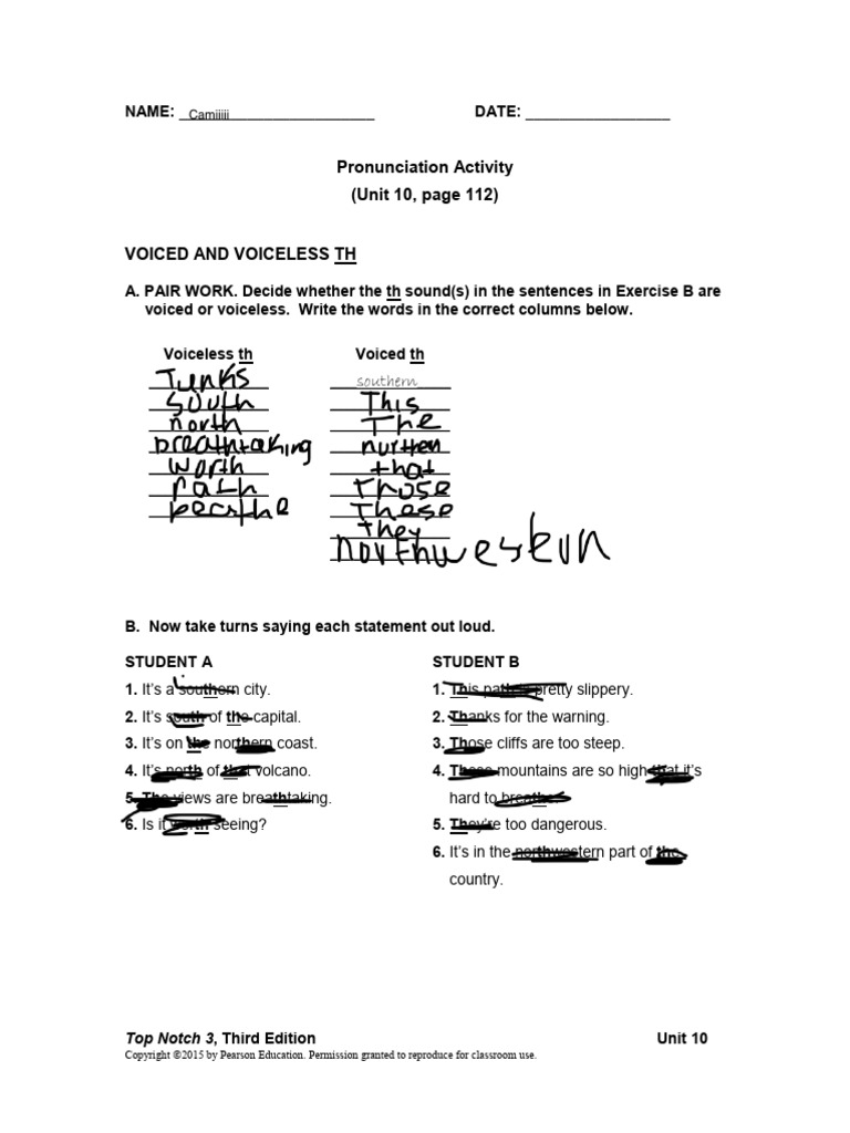 UNIT 10 P112 The Sounds | PDF