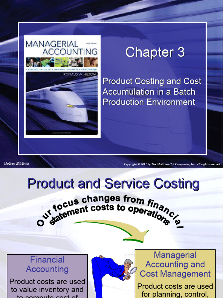 Chap003 Product Costing and Cost Accumulation in A Batch Production ...