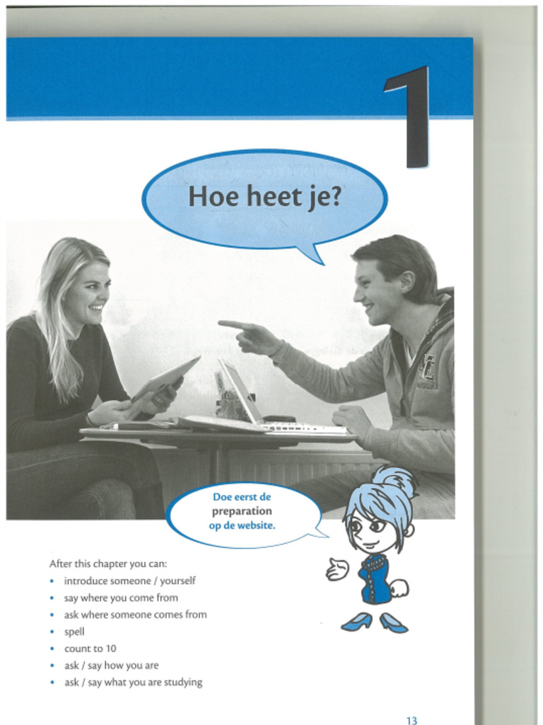 Deel 1 - 1 Hoe Heet Je p13-p21 | PDF