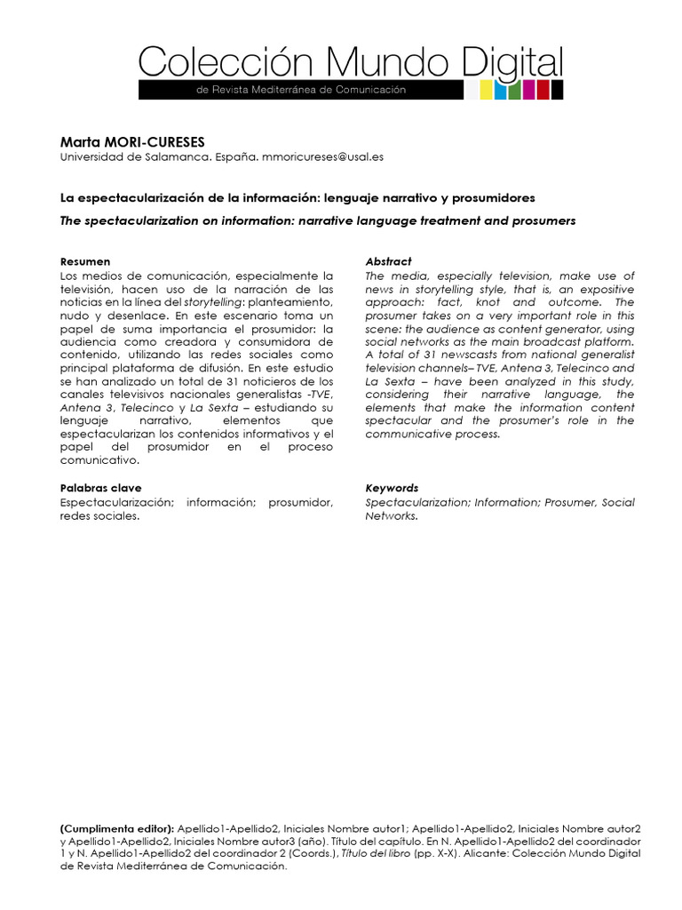 CMD13 V1 | PDF | Comunicación | Medios de comunicación)