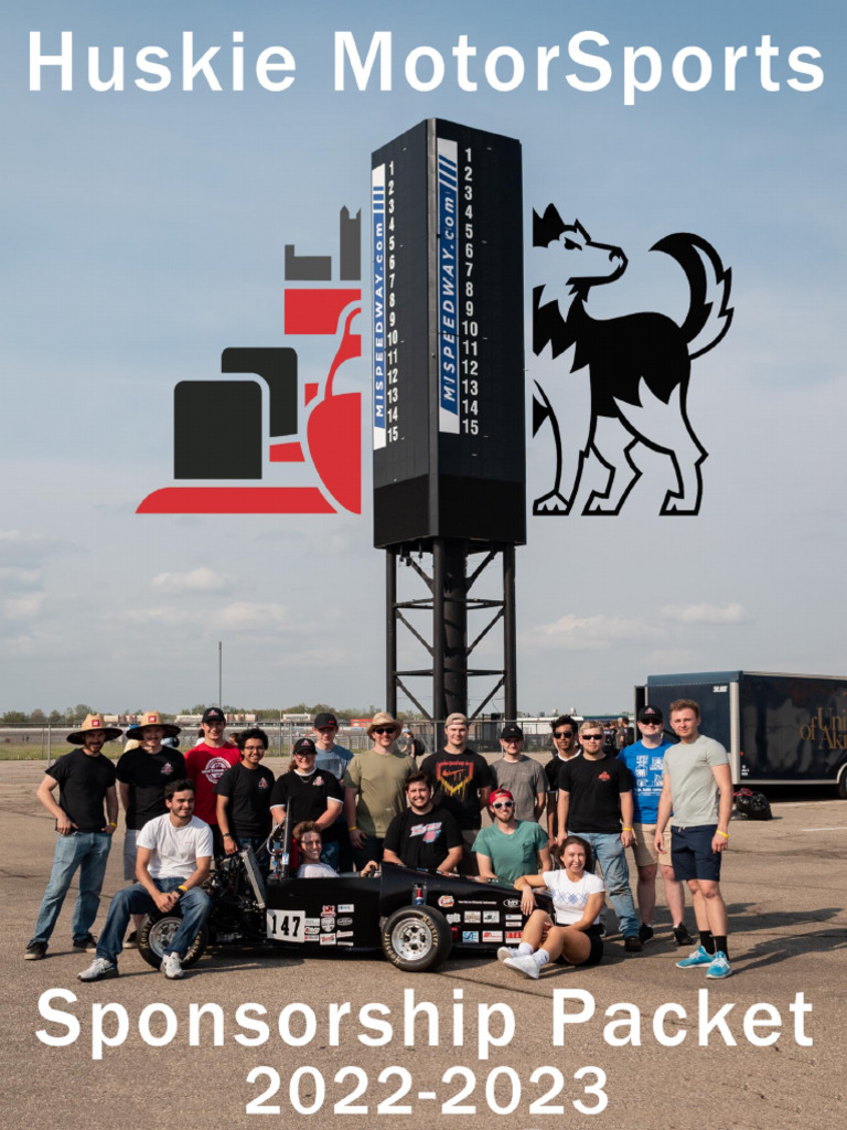 Huskie Motorsports Sponsorship Packet v3.1 | PDF | Motor Vehicle