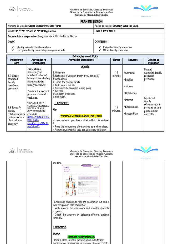 Planning | PDF | Family | Social Institutions