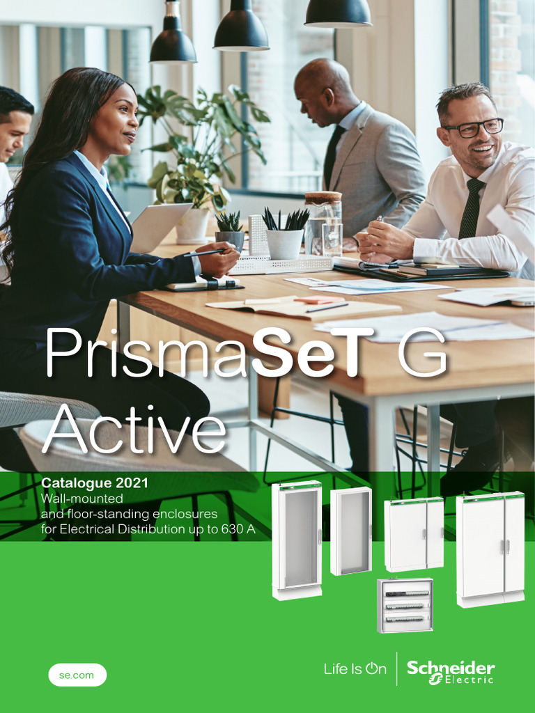 PrismaSeT G Active Enclosures Catalogue | PDF | Electrical Equipment ...