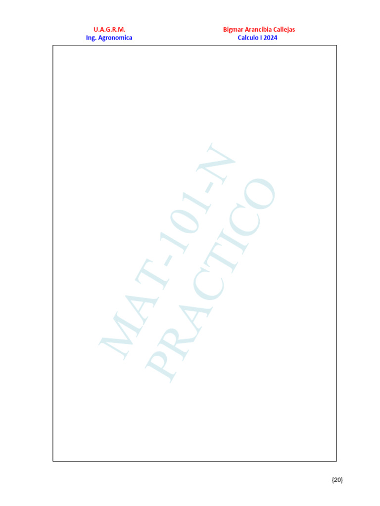 HOJAS CON BORDE DE CALCULO Practico | PDF