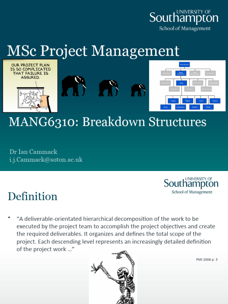Lecture4workbreakdownstructuresissue1 150616063954 Lva1 App6892 | PDF | Project Management ...